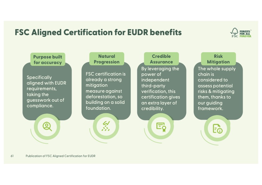 Aligning with emerging regulations | Forest Stewardship Council Aligning with emerging regulations | Forest Stewardship Council